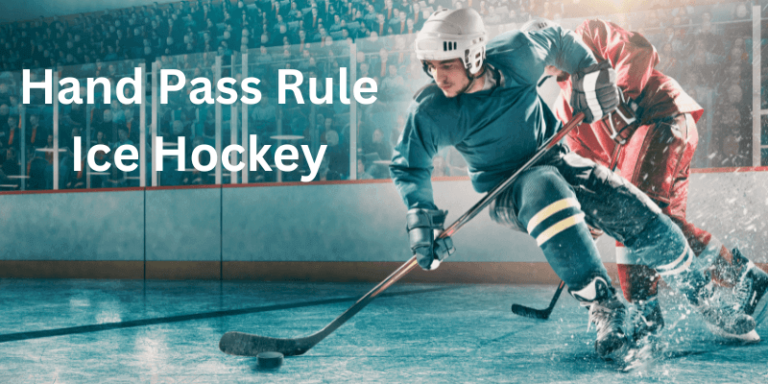 What is the Hand Pass Rule in Ice Hockey?